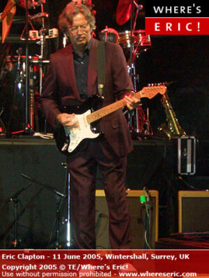 Eric Clapton At Wintershall Picnic Concert: 11 June 2005 - Where's Eric!