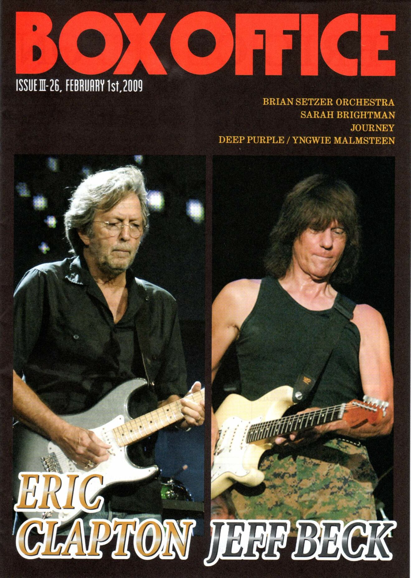 Eric Clapton & Jeff Beck: Two Legendary Guitarists Share Stage In ...