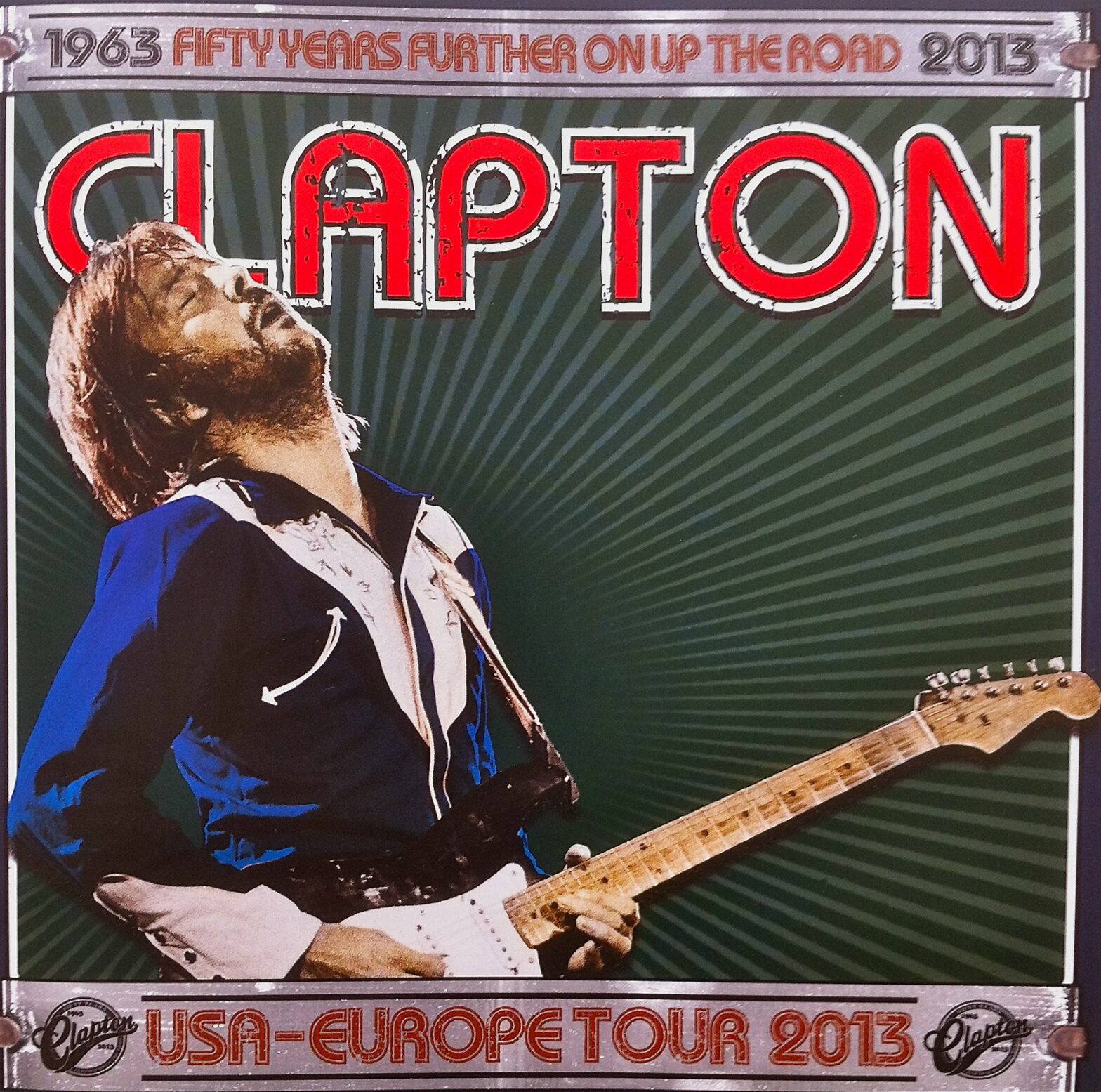 Eric Clapton at the O2 in Hamburg - Where's Eric!